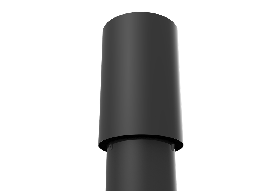 Sombrerete extractor liso Ø388 | Industrias PAC